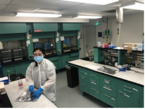 ASSIP High school summer intern Wendy finished her research training on ...